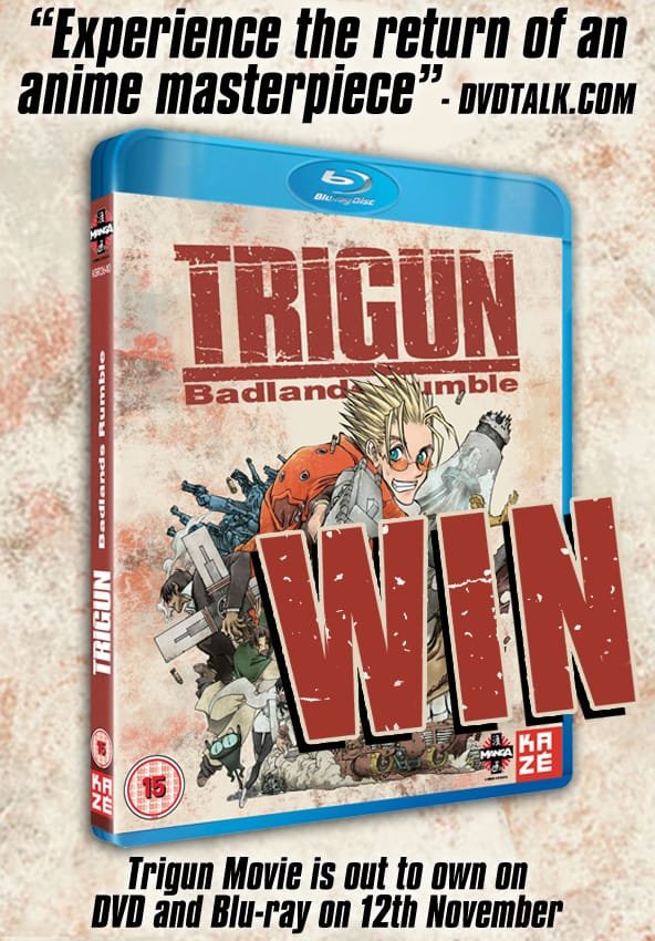 Win Trigun: Badlands Rumble on Blu-Ray! | easternkicks.com